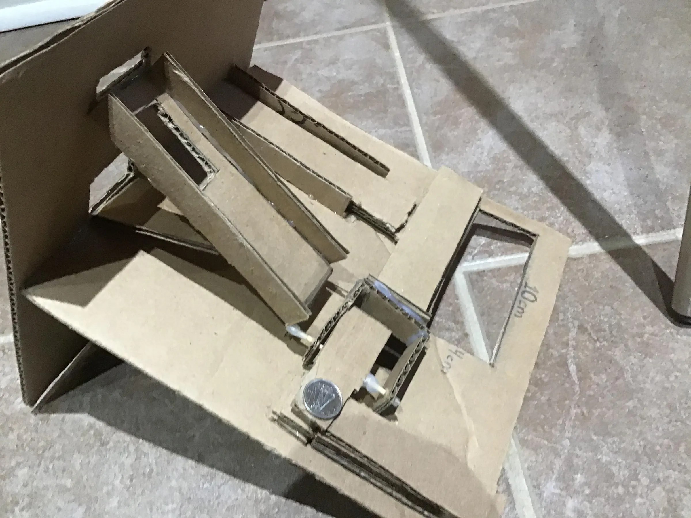 Mini Cardboard Candy Machine 5 Steps Instructables