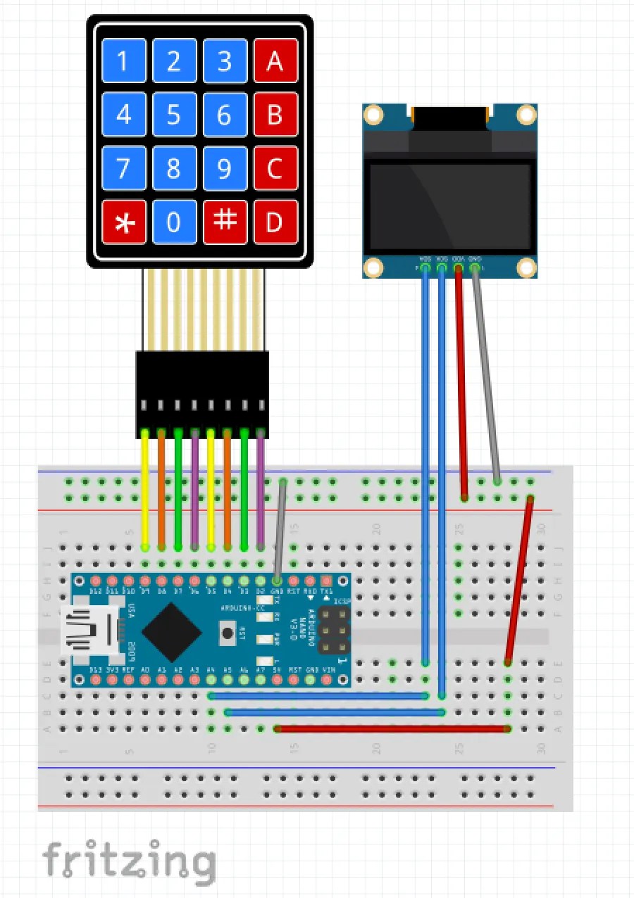 Arduino Oled Calculator 4 Steps With Pictures Instructables