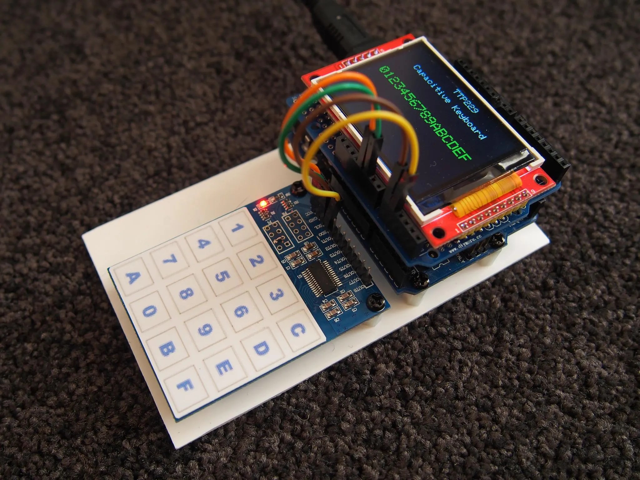 Touch Keypad 6 Steps Instructables