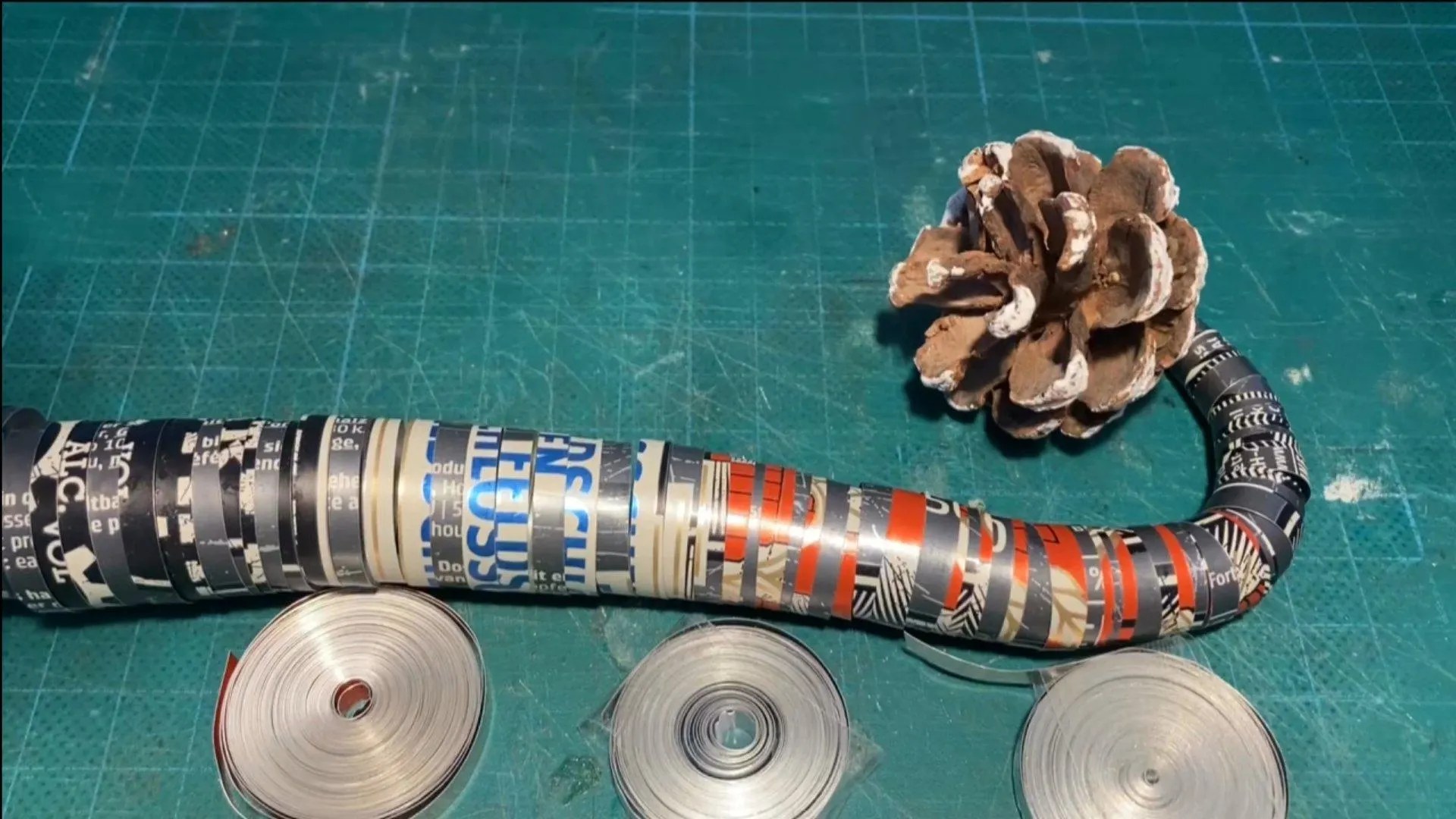 Soda Can Mobile 5 Steps Instructables