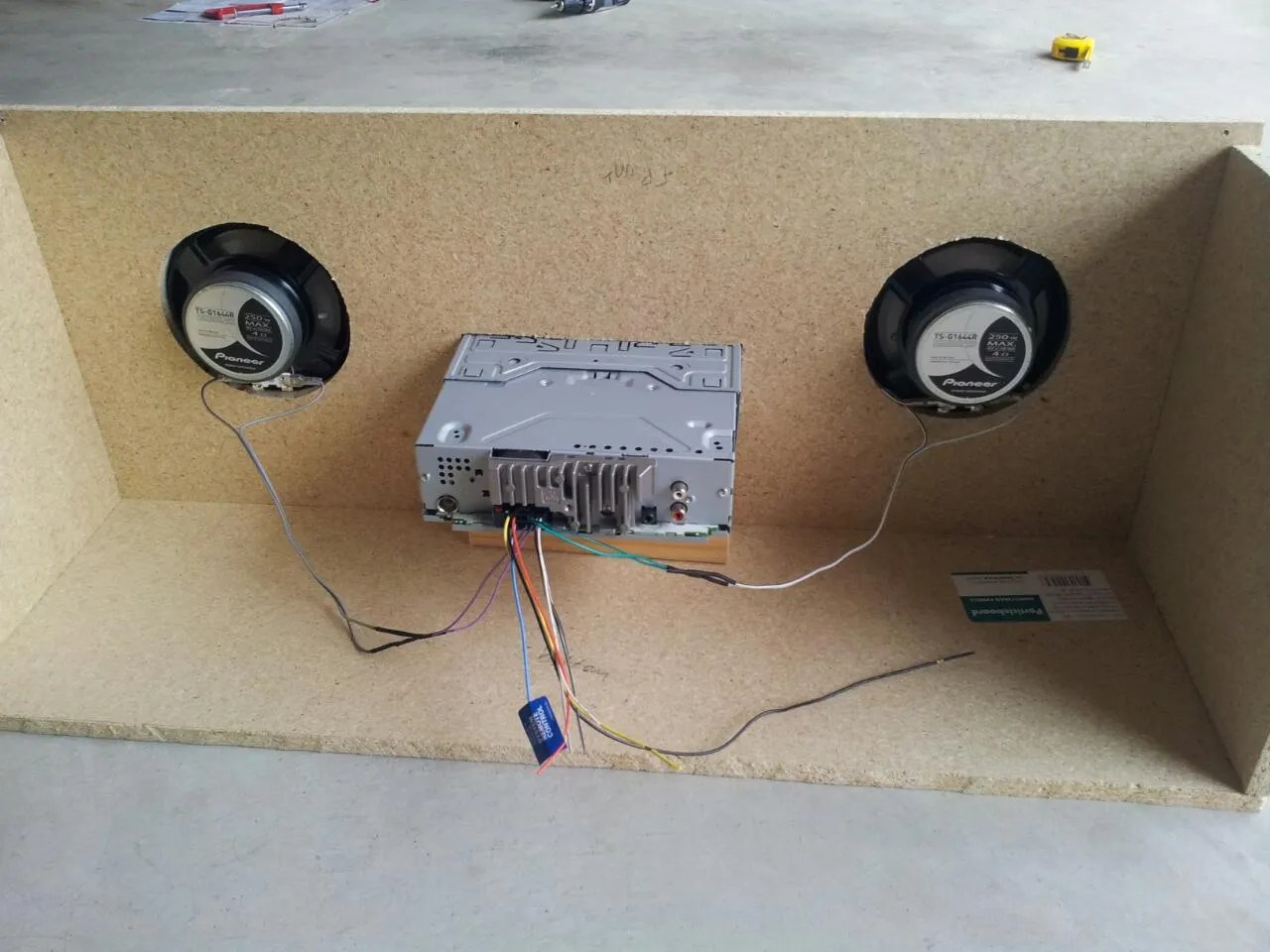 Computer Power Supply Car Stereo Instructables