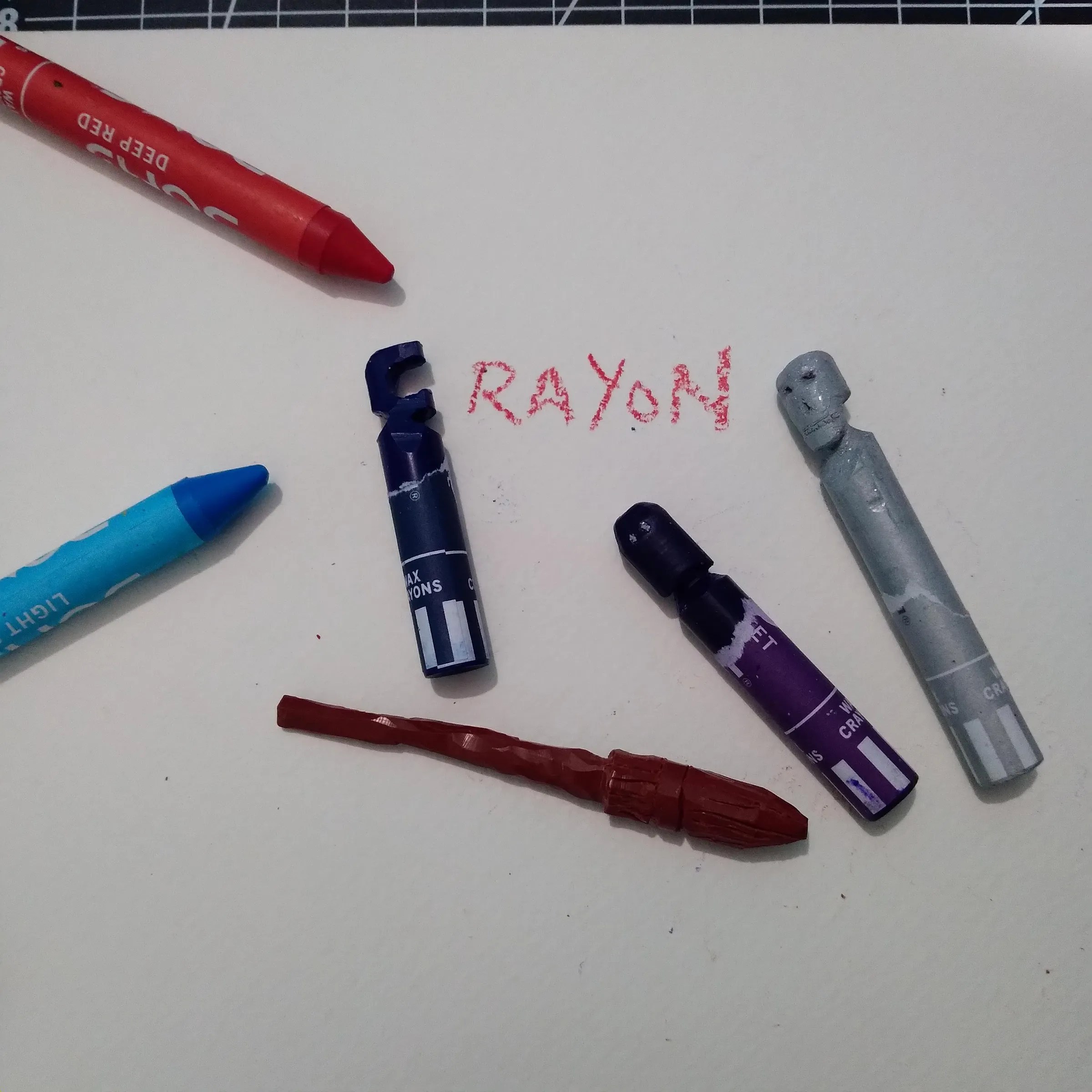 Crayon Carving 3 Steps Instructables