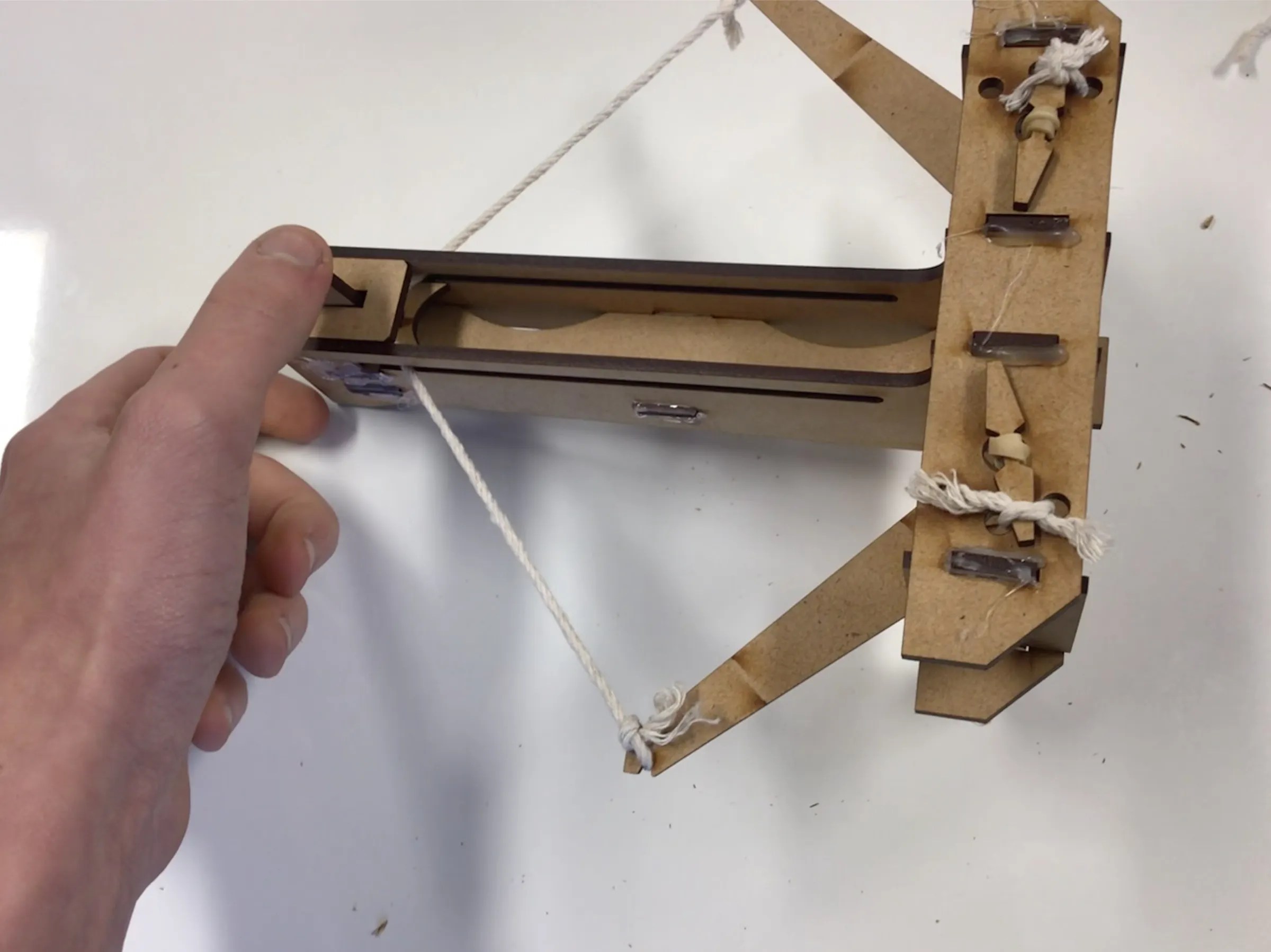 Torsion Ballista 4 Steps Instructables