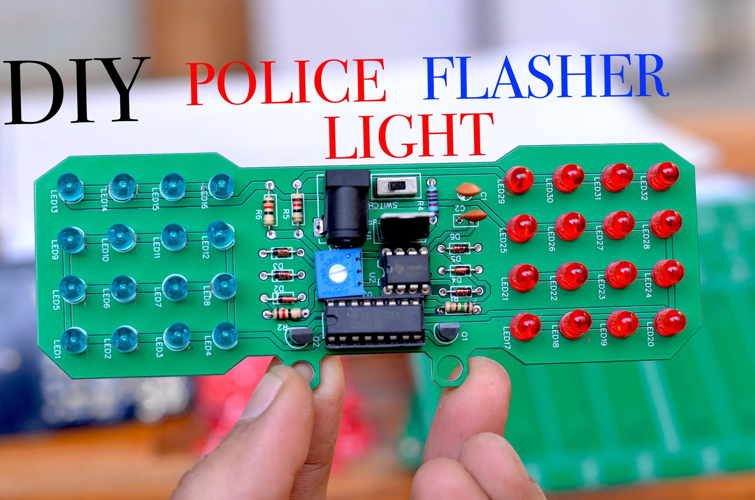 Diy Led Flasher Light 5 Steps With Pictures Instructables