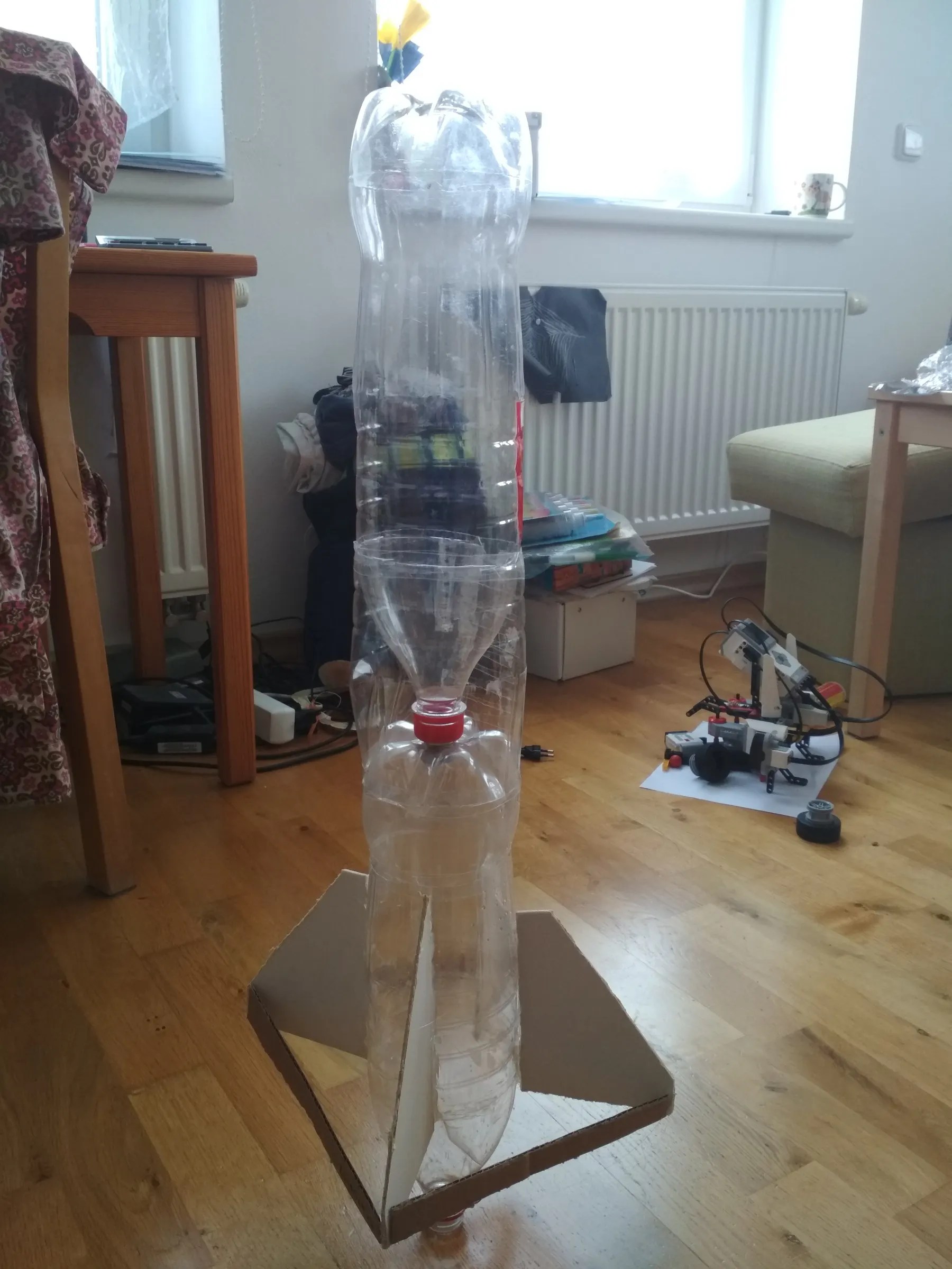 A Two Bottle Water Rocket That Flies Up To 400 Feet High 5 Steps