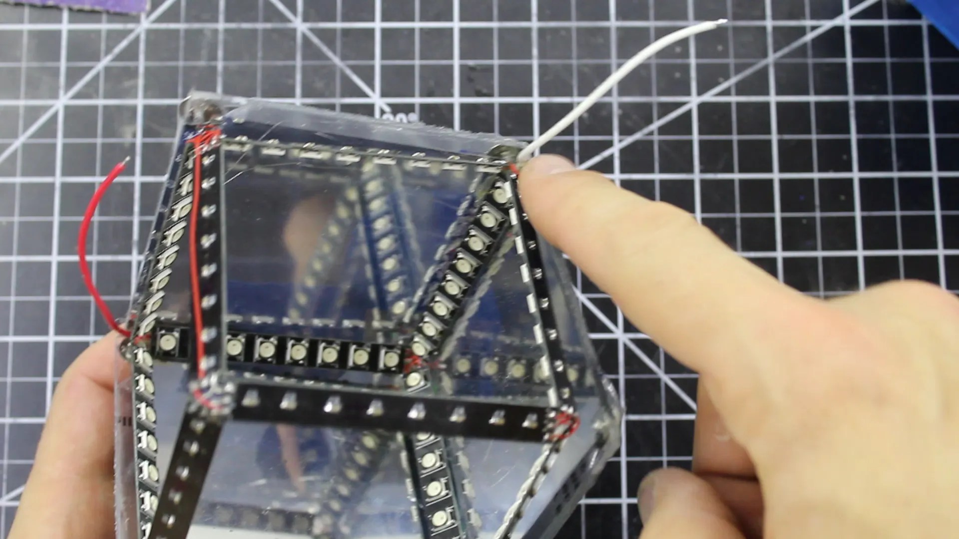 Make An Infinity Mirror Cube 12 Steps With Pictures Instructables