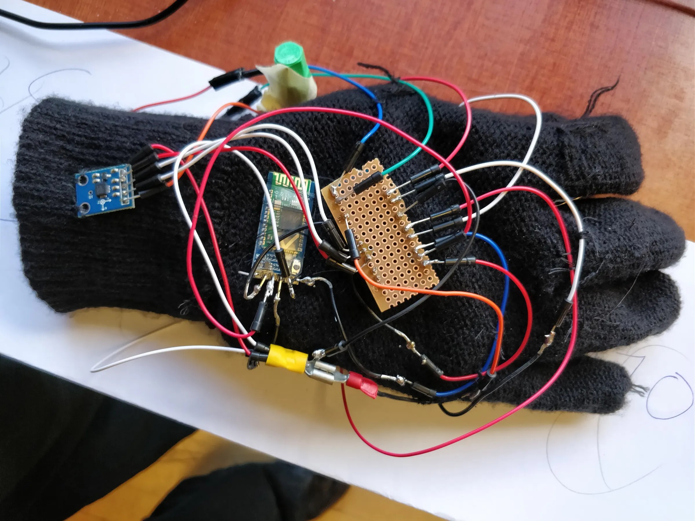 Wizard Glove An Arduino Controlled Controller Glove 4 Steps With