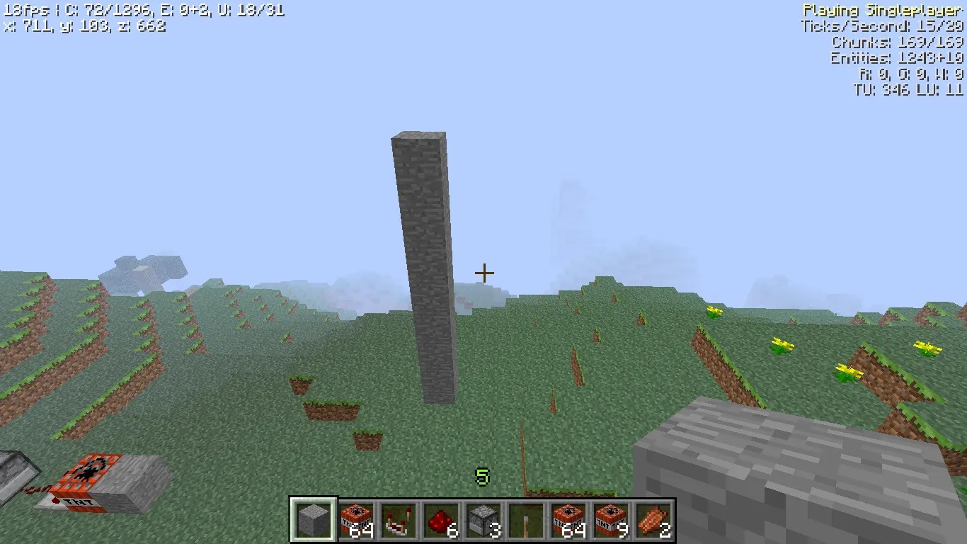 Minecraft Auto Miner 4 Steps Instructables