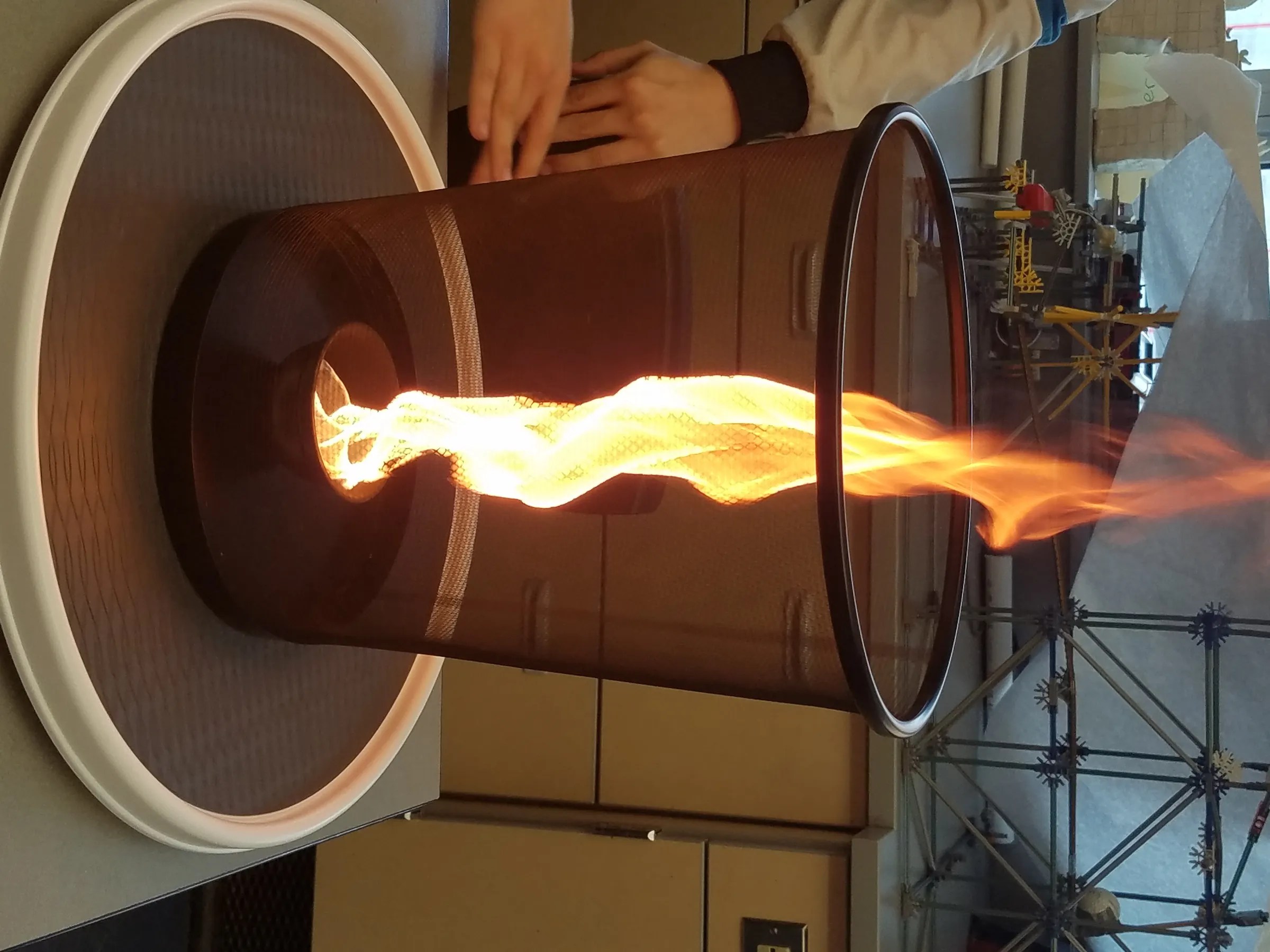 Simple Fire Tornado Diy 7 Steps Instructables
