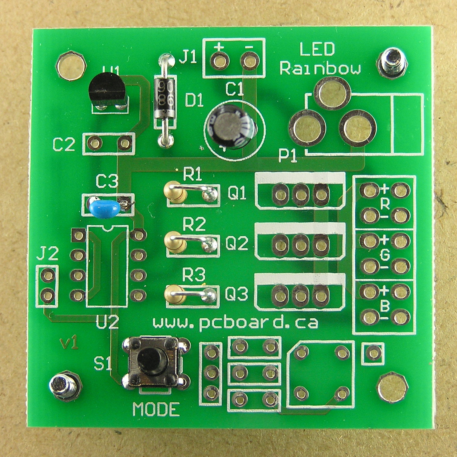 Rgb Led Driver Module 2bit Button Controller Pwm Programmable Led Lamp - Landscape Pattern Collection - Full HD Quality