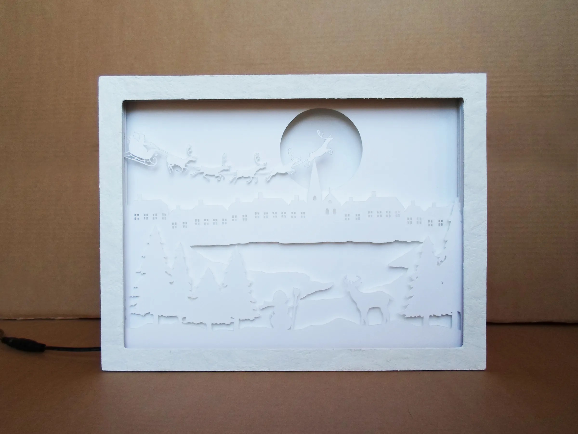 Diy Paper Cut Shadow Box 9 Steps With Pictures Instructables