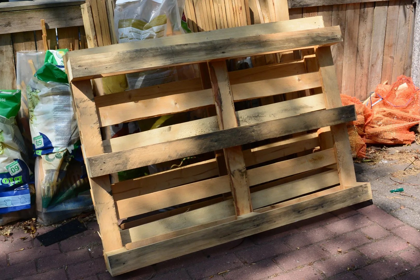 Pallet Wood Fence Gate For My Bridge 5 Steps With Pictures