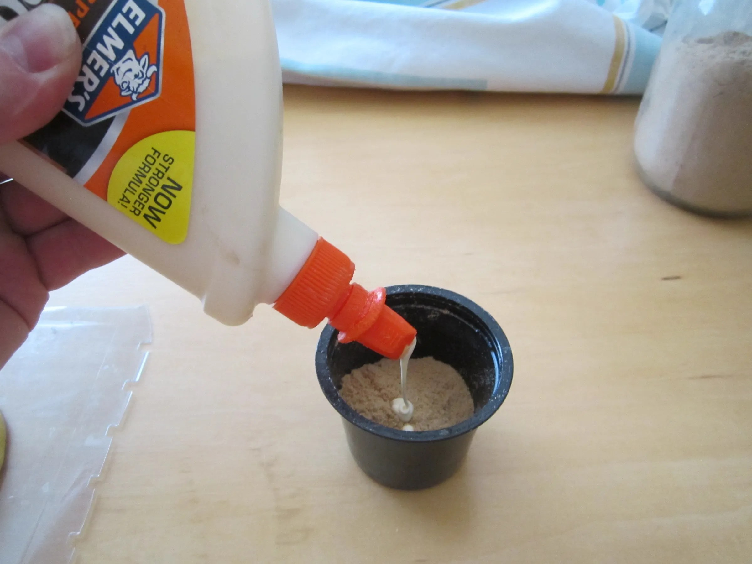 Wood Mold Glue And Saw Dust Instructables