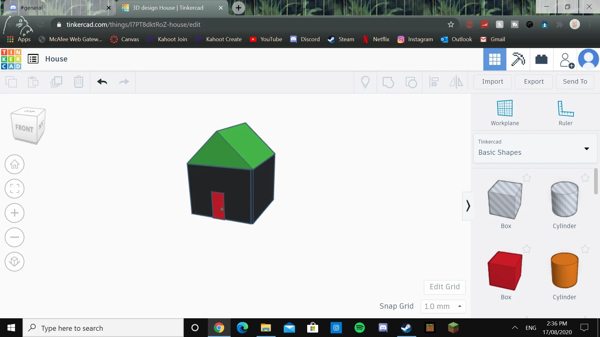 House Tinkercad Tutorial At Eileen Perry Blog