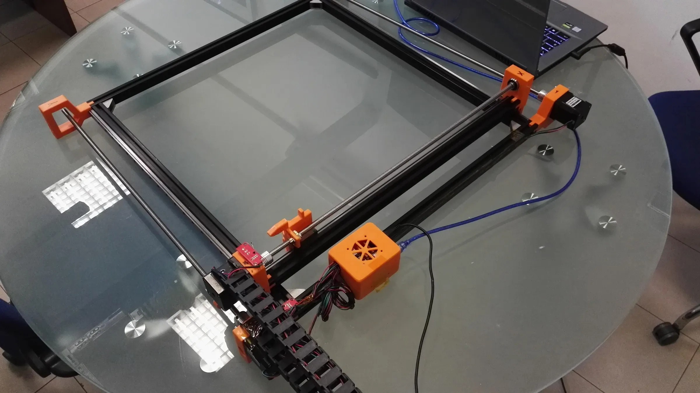 Cnc Plotter 3d Printed Mostly 10 Steps With Pictures Instructables