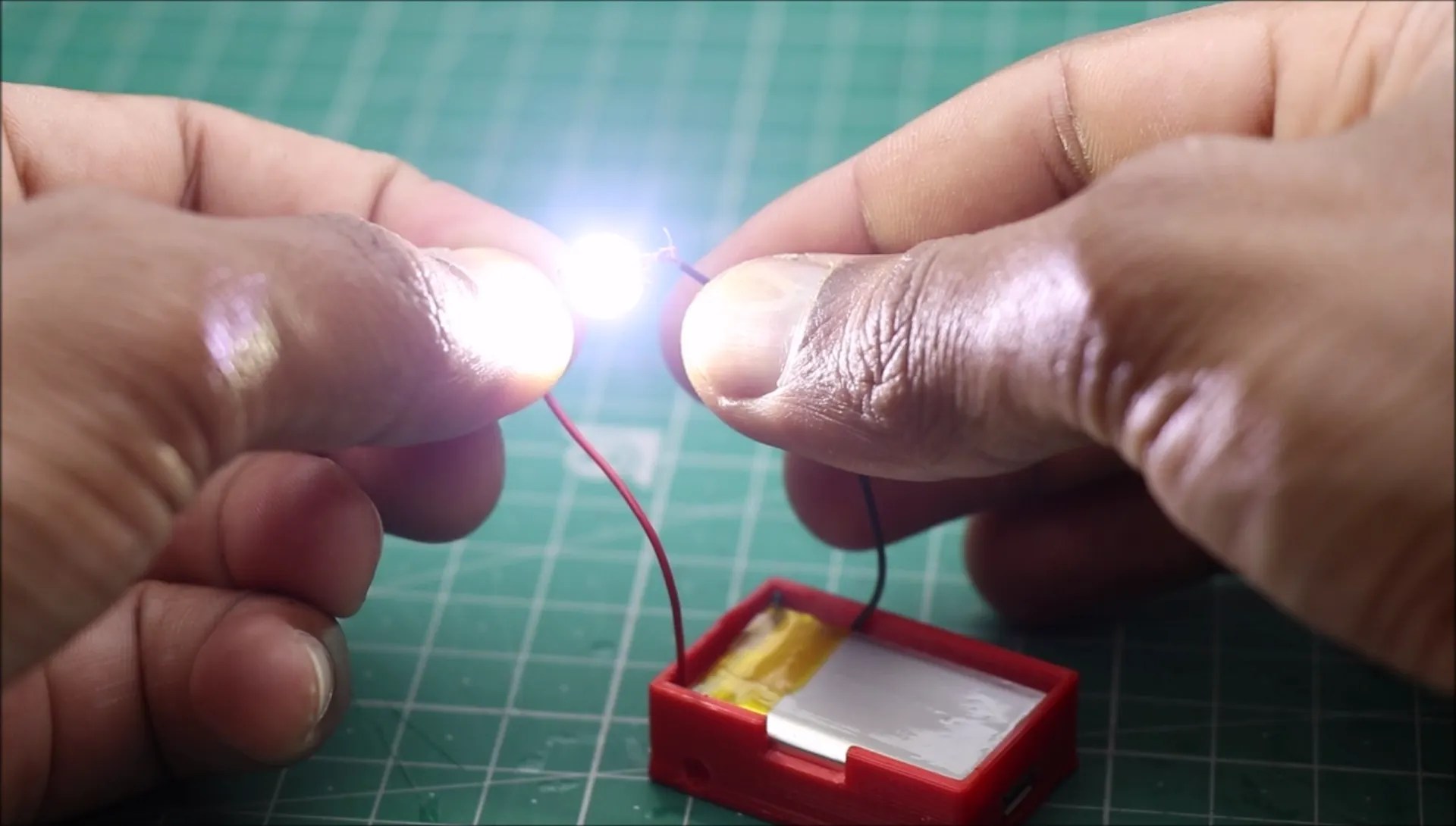 How To Make Mini Rechargeable Powerful Led Light 8 Steps With