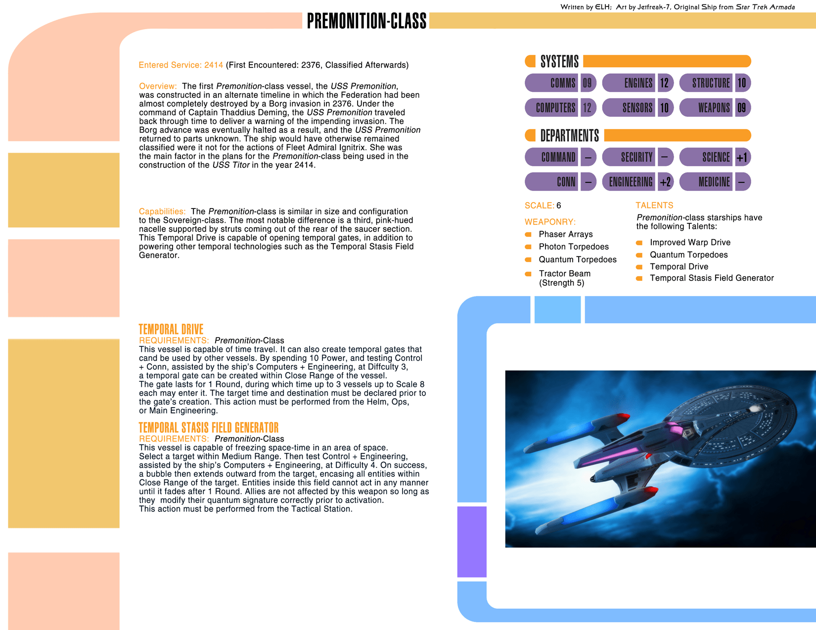 Premonition-class