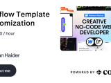 Webflow Template Customization By Lissan Haider