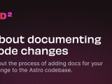 About Documenting Code Changes Astro Docs Docs Ad