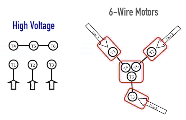 12 Wire 3 Phase Motor Wiring Diagram