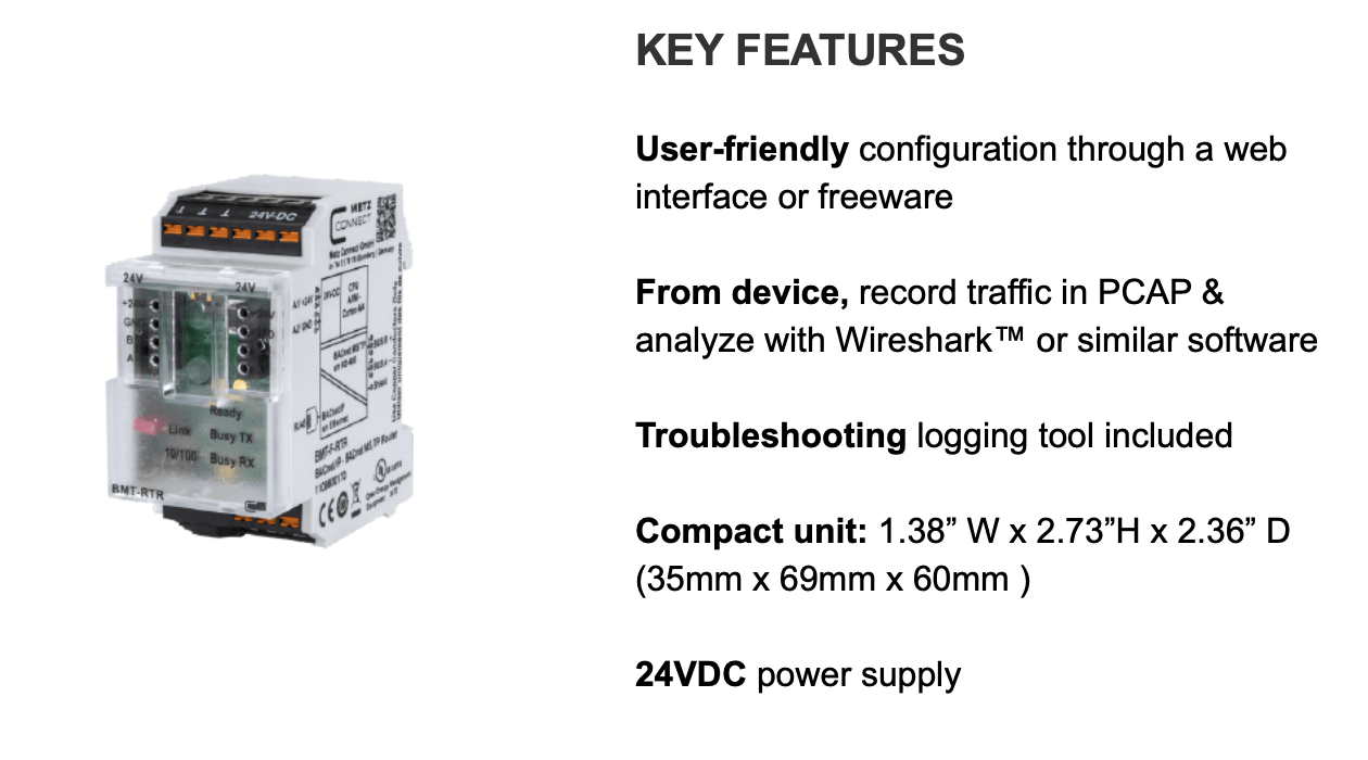 Distech Controls New BACnet Router Offering - ControlTrends