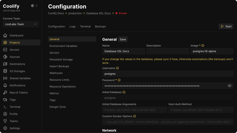 Database Ssl Coolify Docs - Ultra HD Geometric Design - Desktop
