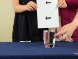 Cool Light Refraction Science Experiment Arrow Changes Direction