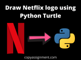 Draw Netflix Logo Using Python Turtle Copyassignment
