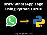 Draw Whatsapp Logo Using Python Turtle Copyassignment