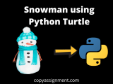 Draw Snowman Using Python Turtle Copyassignment
