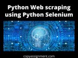 Python Web Scraping Using Python Selenium Copyassignment