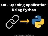 Url Opening Application Using Python Copyassignment