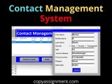 Contact Management System Project In Python Copyassignment