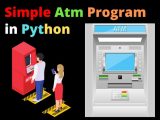 Simple Atm Program In Python Copyassignment