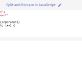 Split And Replace In Javascript Copyassignment