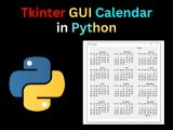 Tkinter Gui Calendar In Python Copyassignment