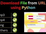 Python Download File From Url 4 Methods Copyassignment