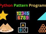 Python Pattern Programs To Print Star Pascal Pyramid Number