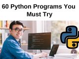 Python Programming Examples Fundamental Programs In Python
