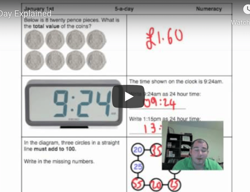 Blog: 5-a-day Explained – Corbettmaths