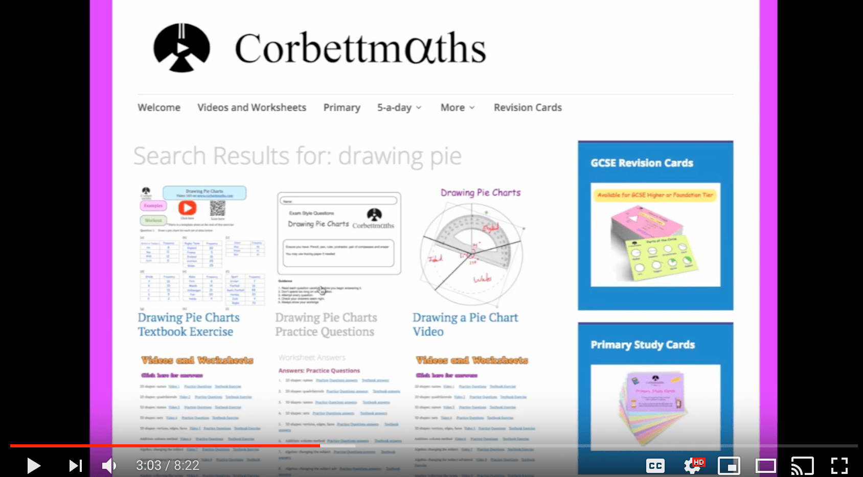 September Update – Corbettmaths