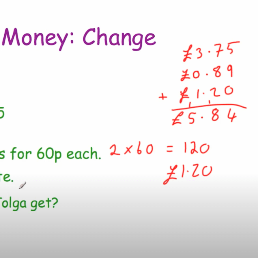 Change – Money Video – Corbettmaths