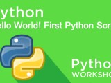 Hello World First Python Script Tutorial Australia