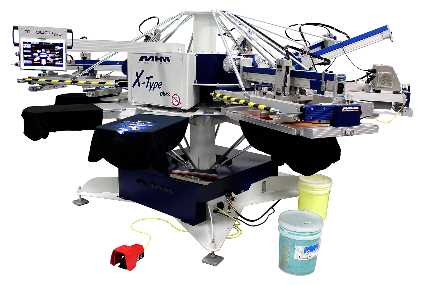 MHM Offers X Type Plus Compact High Speed Automatic Textile Press mhm-offers-x-type-plus-compact-high-speed-automatic-textile-press