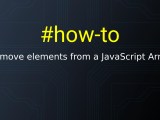 How To Remove Elements From A Javascript Array Coreui