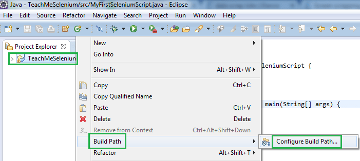 First Selenium Script Create A New Project And Include Dependencies Cosmocode Formerly