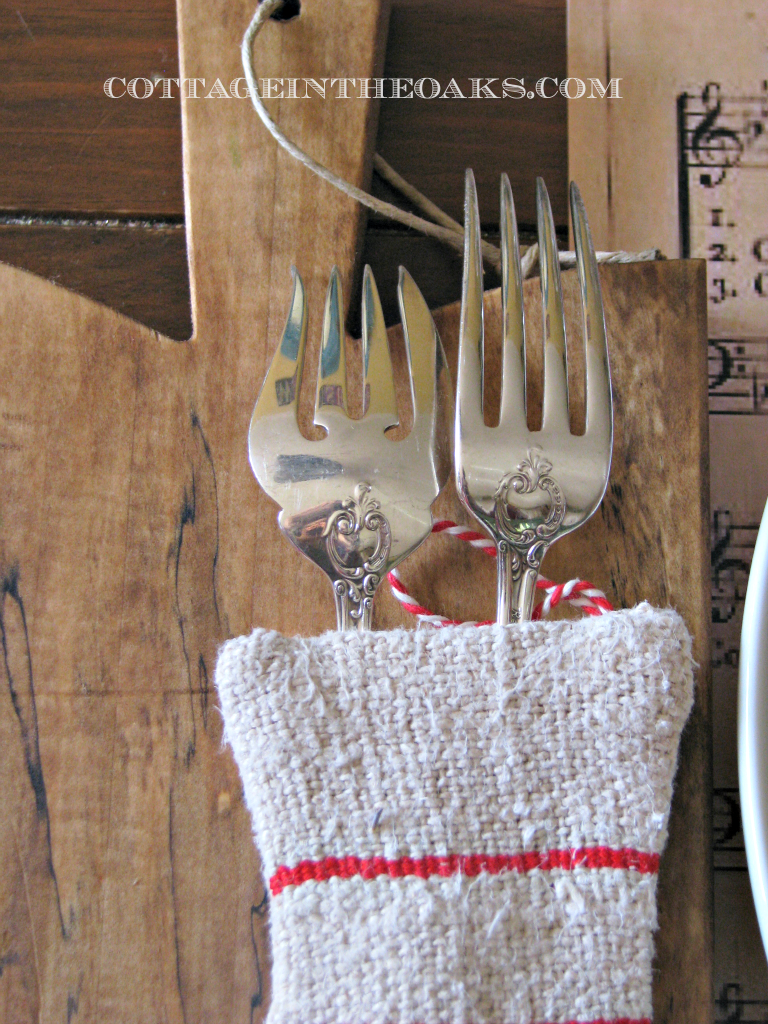 Flipped Silverware - Cottage in the Oaks