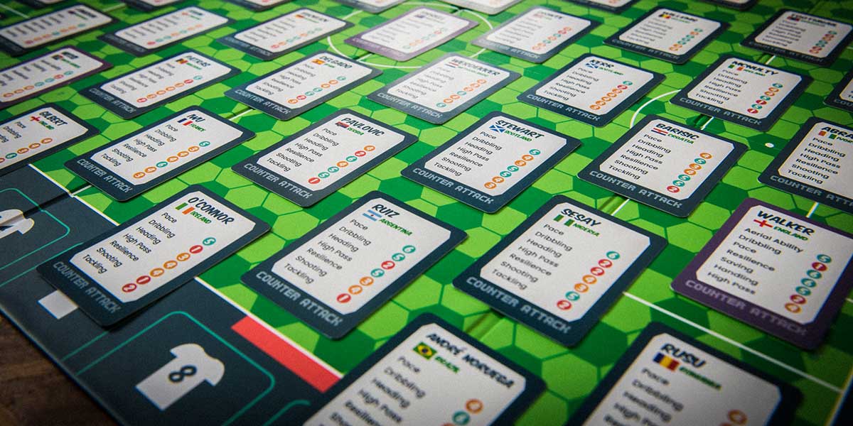 The football strategy board game - Counter Attack