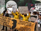 Protest Against Oil Drilling During Amazon Summit Countervortex