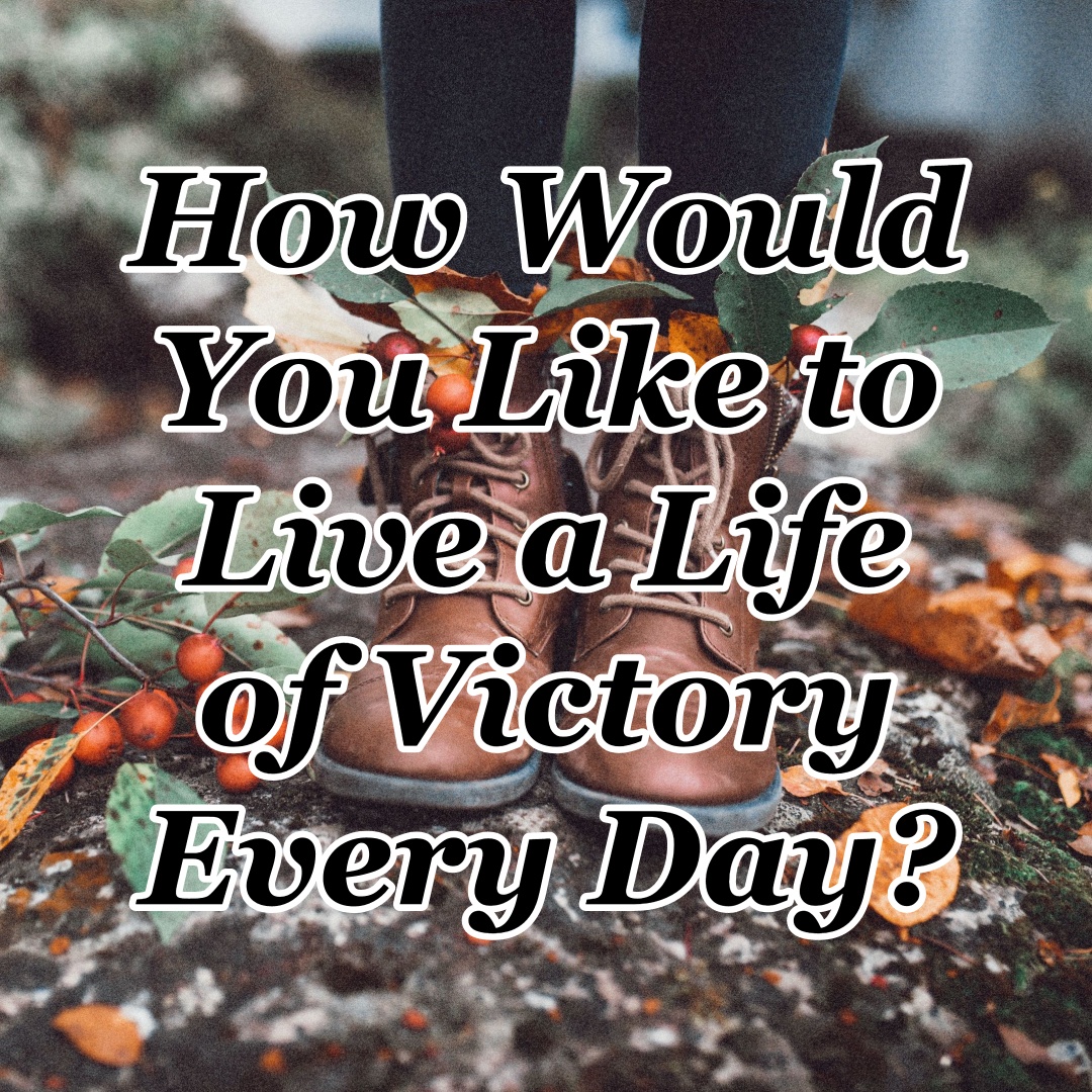 How Would You Like to Live a Life of Victory Every Day? - Counting My ...
